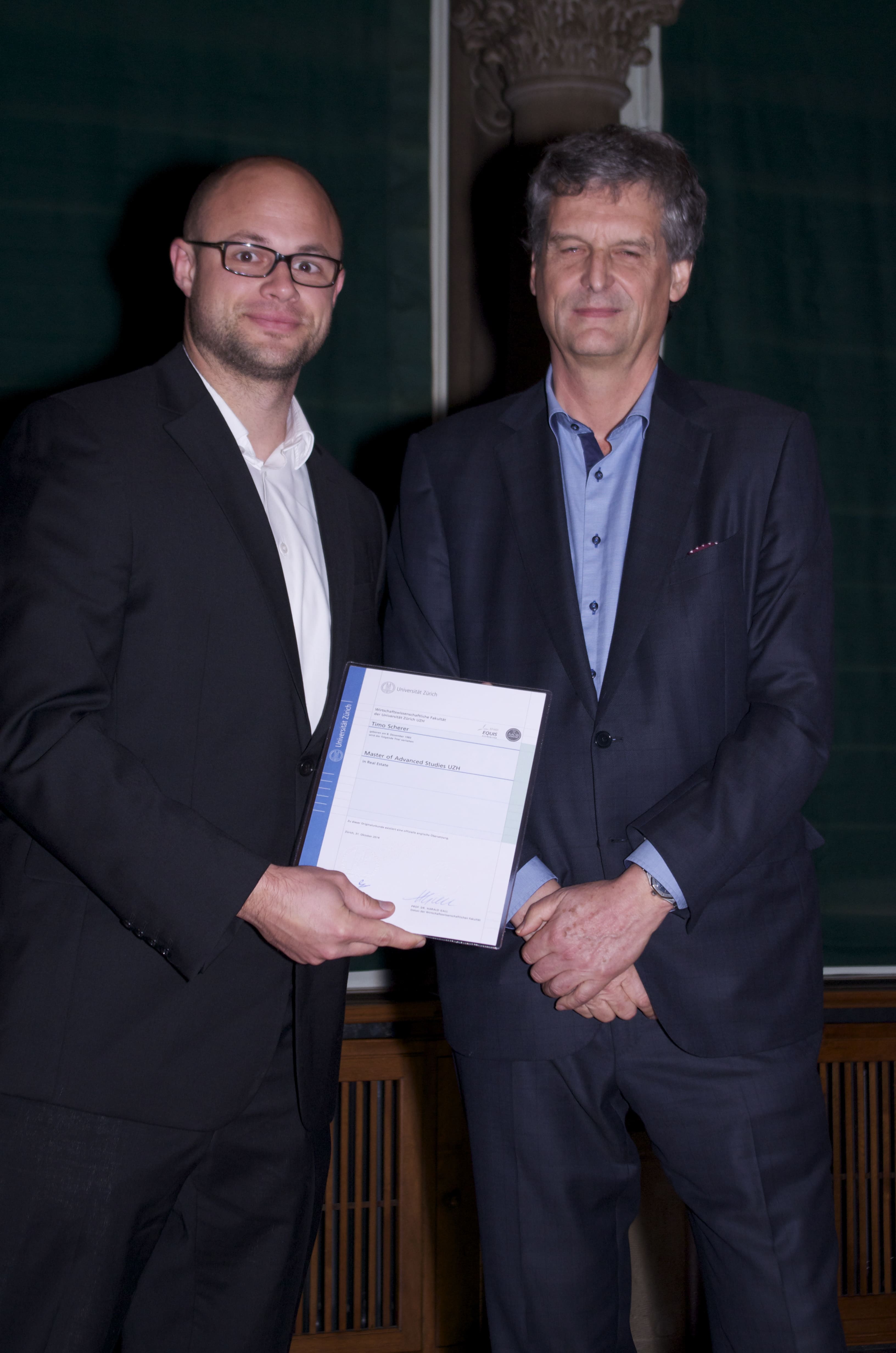 Diplomfeier des Masterstudiengangs 2013/2014 | CUREM – Center for Urban ...